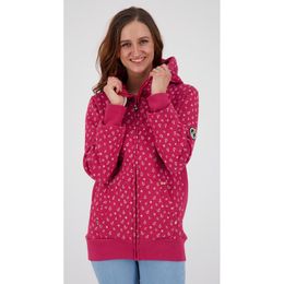 DEPROC Active Damen DEPROC Active Kapuzensweatshirt &raquo;ANCHORAGE Women&laquo;, in l&auml;ssigem Oversized-Schnitt rot 46 (L)