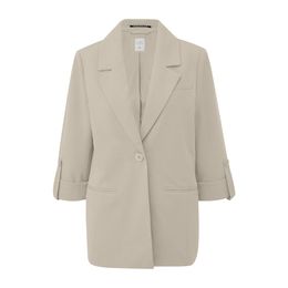 Qs Blazer female Beige size 36