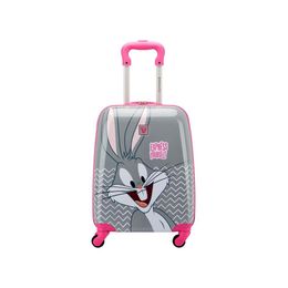 Roncato Looney Tunes Kids - 4-Rollen-Kindertrolley 44 cm (Tweety Giallo) in Bugs Bunny Grigio | Gr.: onesize