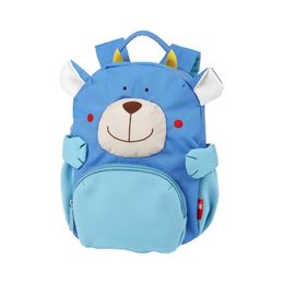 Sigikid Kindergarten Rucksack fr&ouml;hliches Tiergesicht, 5,2 Liter in blau | Gr.: onesize