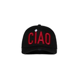 Dsquared2 Ciao Logo Baseball Cap Schwarz Unisex | Gr.: onesize