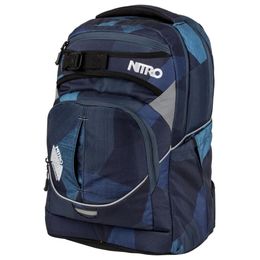 Nitro Rucksack SUPERHERO in FRAGMENTS BLUE | Gr.: onesize