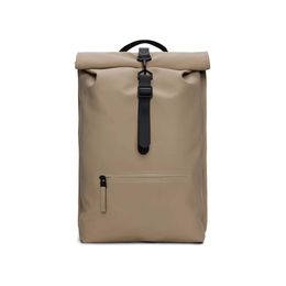 RAINS Rolltop - Rucksack 16" 48 cm (body) in beige | Gr.: onesize