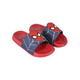 MARVEL Spider-Man Badelatschen Kinder Sandalen f&uuml;r Pool & Garten 33 | Gr.: onesize