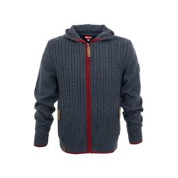 Almgwand Strickjacke STEGERALM in denim | Gr.: 54