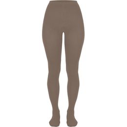 Normani Outdoor Sports Damen Merino Strupfhose Brienz in Braun | Gr.: L/XL