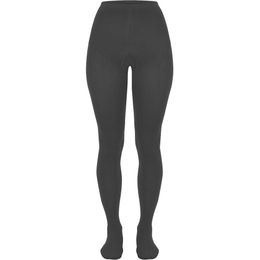 Normani Outdoor Sports Damen Merino Strumpfhose Brienz in Anthrazit | Gr.: L/XL