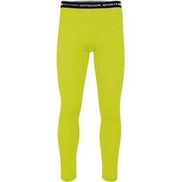 Normani Outdoor Sports Herren Merino Unterhose Sydney in Gelb | Gr.: S