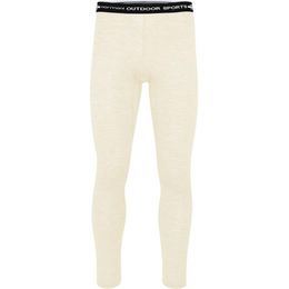 Normani Outdoor Sports Herren Merino Unterhose Sydney in Wollwei&szlig; | Gr.: S