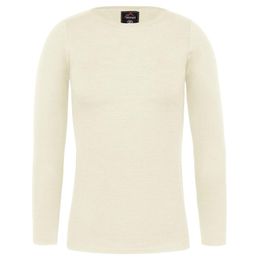 Normani Outdoor Sports Damen Merino Langarm-Shirt Mandurah in Wollwei&szlig; | Gr.: M
