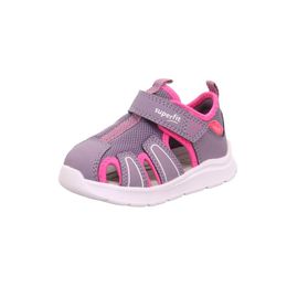 Superfit Lauflernsandale WAVE in Lila/Pink | Gr.: 23