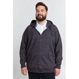 Blend Kapuzensweatjacke Big & Tall Velno in Nachtschwarz | Gr.: 4XL