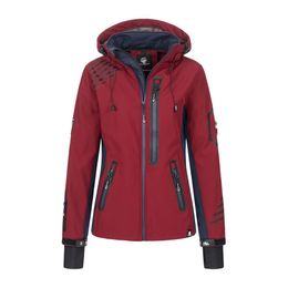 Rock Creek Jacke in Weinrot | Gr.: 4XL