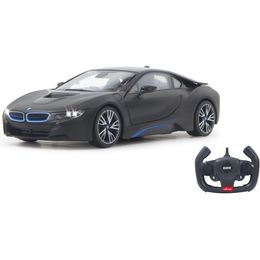 RC-Auto Jamara "BMW i8 1:14 schwarz", schwarz, Fernlenkfahrzeuge, KinderB:34cm H:9cm T:16cm, Kunststoff, B:34cm H:9cm T:16cm