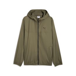 Windbreaker Puma "Essentials Regular Windjacke Herren", Herren, Gr. M, gr&uuml;n (loden gr&uuml;n), Obermaterial: 100% Polyester. Futter: 100% Polyester, Jacken Windbreaker