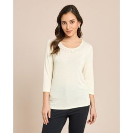 Alfredo Pauly Pullover mit Perlen und Strass