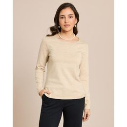 Pfeffinger Pullover mit abgerundetem Saum