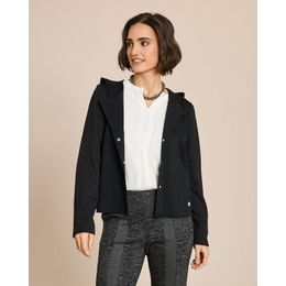 Pfeffinger Jacke mit Reversdetail und Kapuze