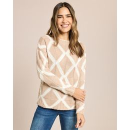 Pullover Intarsienmuster