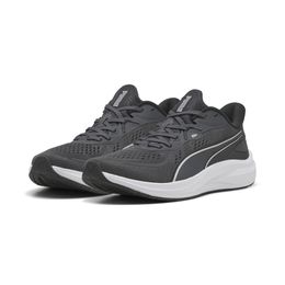 Trainingsschuh Puma "Skyrocket Lite 2 Laufschuhe Erwachsene", Damen, Gr. 37,5, dusky gray silber metallic, Obermaterial: Synthetik, Textil; Futter: Textil; Innensohle: Textil; Laufsohle: Synthetik, Gummi, Schuhe