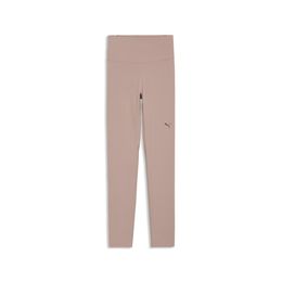 Puma Damen Trainingstights "SHAPELUXE High-Waist-Trainingsleggings Damen", beige, Gr. L, Obermaterial: 18% Elasthan, 82% Nylon, Hosen