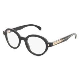 Moncler ME2005 Brille Unisex | Fassung: Vollrand, Rund, Schwarz Gl&auml;nzend
