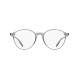 Montblanc MB0291O Brille Herren | Fassung: Vollrand, Rund, Grau Transparent