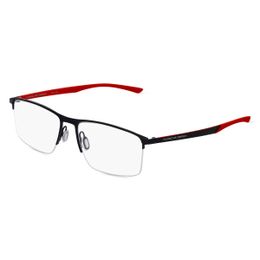 Porsche Design 8752 Brille Unisex | Fassung: Vollrand, Quadratisch, Schwarz