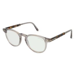 Tom Ford FT5891-B Brille Unisex | Fassung: Vollrand, Rund, Grau