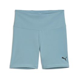 Trainingsshorts Puma "TAD ESSENTIALS 5" Radlerhose Damen", Damen, Gr. XL, Normalgr&ouml;&szlig;en, baltic sea blau, Obermaterial: 85% Polyester, 15% Elasthan; Innenbund: 86% Polyester, 14% Elasthan, eng, Hosen