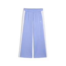 Sporthose Puma "T7 Trainingshose mit niedrigem Bund Damen", Damen, Gr. S, Normalgr&ouml;&szlig;en, intense lavender lila, Obermaterial: 67% Polyester, 33% Baumwolle; Seitentasche &ndash; Oben: 100% Baumwolle, unifarben, comfort fit, Hosen Sporthose