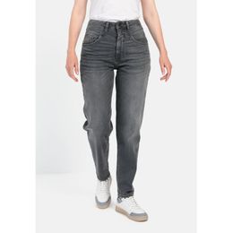 Camel Active Mom Fit 5-Pocket Jeans in Dunkel Grau | Gr.: W30/L30