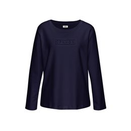 Copenhagen Studios Langarmshirt in dunkelblau | Gr.: 44-46