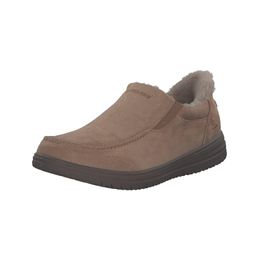 Skechers Hausschuhe & Pantoffeln in TAN SCOFIELD Braun | Gr.: 42