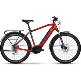 GHOST E-Teru Universal EQ 625 Wh E-Bike Wave 27,5" black/metallic rust red - glossy S | Dienstrad-Leasing m&ouml;glich