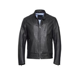 Bugatti Lederjacke BURUBIO in Schwarz | Gr.: 54