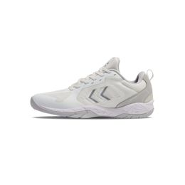 Hummel Hallenschuh Speed Court Innenbereich Erwachsene in WHITE/GREY | Gr.: 36,5