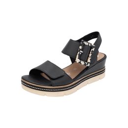 Remonte Sandalen in Schwarz | Gr.: 37