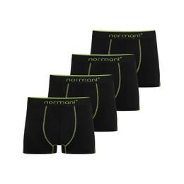 Normani 4 Herren Boxershorts aus Baumwolle in Gr&uuml;n | Gr.: M