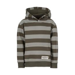 Band of Rascals Kapuzenpullover " Striped " in olive-moos | Gr.: 122/128