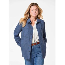 GOLDNER Hemdjacke in rauchblau | Gr.: 46