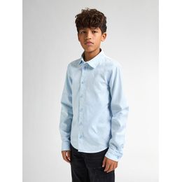 PETROL INDUSTRIES Unifarbener Hemd Seascape in Blau | Gr.: 104