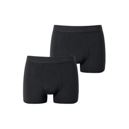 Schiesser Trunk Shorts - Premium Modal in Schwarz | Gr.: XXL