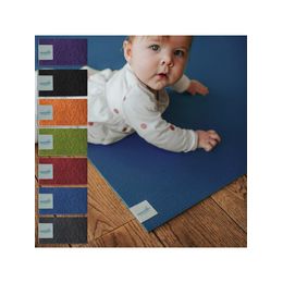 Sanosoft Krabbelmatte - OEKO-TEX Blau | Gr.: 80 x 140 cm