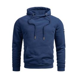 Hoodie Alessandro Salvarini Herren Hoodie AS295 in Petrolblau | Gr.: L