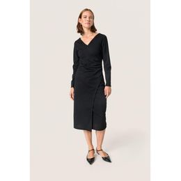 Soaked in Luxury Jerseykleid SLBea Slim fit in Black | Gr.: L