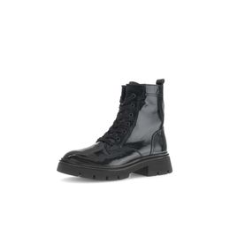 Gabor Stiefelette in Schwarz Lack | Gr.: 38-dot-5