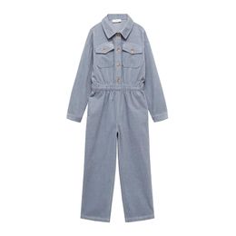 Mango Kids Overall 'Katia' M&auml;dchen Gr&ouml;&szlig;e 122 taubenblau