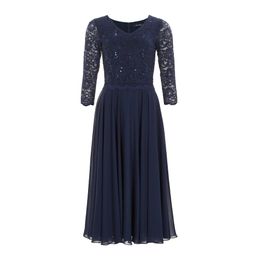 Swing Kleid Damen Gr&ouml;&szlig;e 36 marine