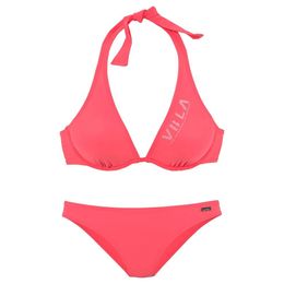 Venice Beach Bikini Damen Gr&ouml;&szlig;e M himbeer / wei&szlig;